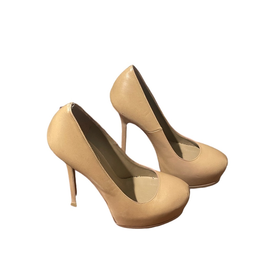 Saint Laurent Ysl Trib Two Stiletto Pump. Size 39 - Gem